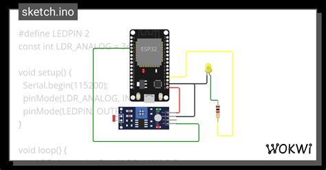 Ex No 2 Wokwi Esp32 Stm32 Arduino Simulator