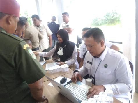 Hasil Tes Urine Dadakan 13 Tenaga Kontrak Di Aceh Timur Positif Konsumsi Sabu Dan Ganja