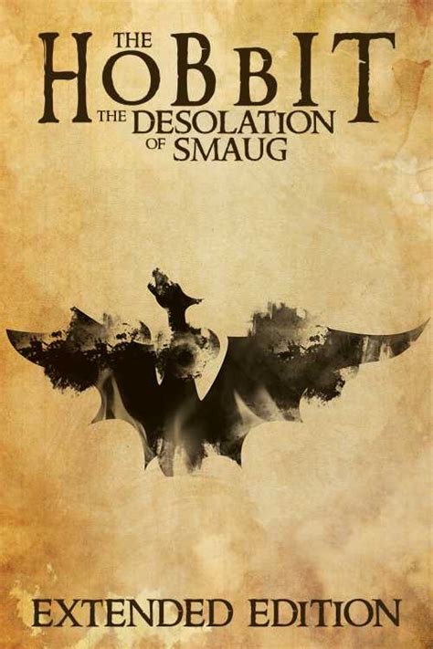 The Hobbit The Desolation Of Smaug 2013 Dm247 The Poster
