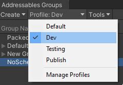 Groups Addressables