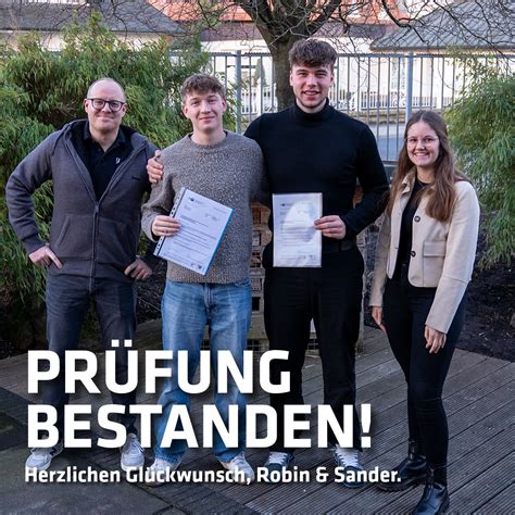 Abs 🎓 Herzlichen Glückwunsch Robin And Sander 🎉 Unsere Azubis Haben