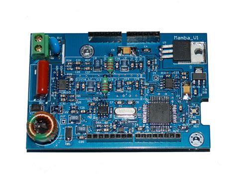 Mamba Narrow Band Powerline Communication Shield For Arduino