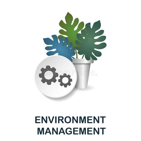 Environment Management Icon 3d Illustration From Company Management