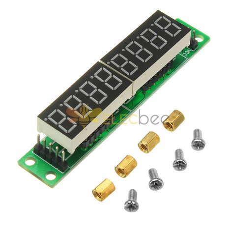 Max7219 Red 8 Bit Digital Tube Led Display Module For Mcu