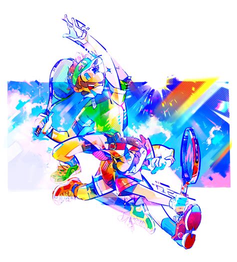 Mario Tennis Aces They look so beautiful in ㅂ