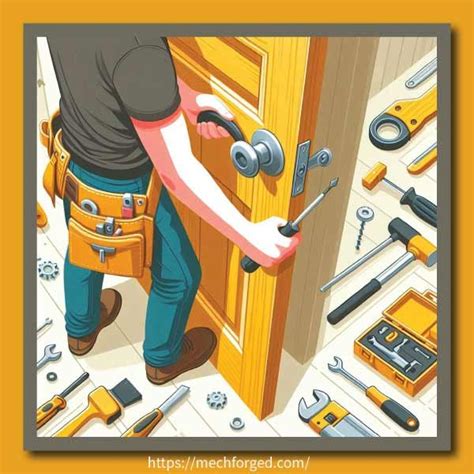 How To Fix A Loose Doorknob: A Complete Guide - Mech Forged