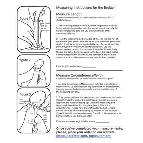 How To Properly Measure ErektorFlex No Medication Penile Support