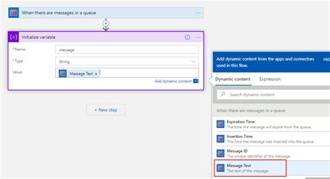 Azure Logic Apps No Content From Queue Stack Overflow