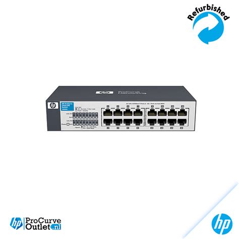 HP Switch ProCurve 1410-16G 16xGBit J9560A 0884962716304 - hpprocurveoutlet