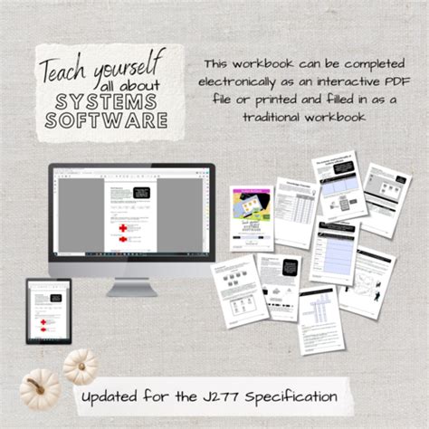 Systems Software Ocr Gcse Computer Science Workbook J277 Teaching Resources