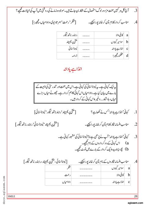 Kerala Class Urdu Notes PDF Kerala Syllabus SSLC Urdu Notes AglaSem