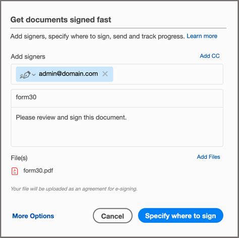 Send Documents For Signature Adobe Acrobat