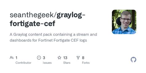 github seanthegeek graylog fortigate cef a graylog content pack