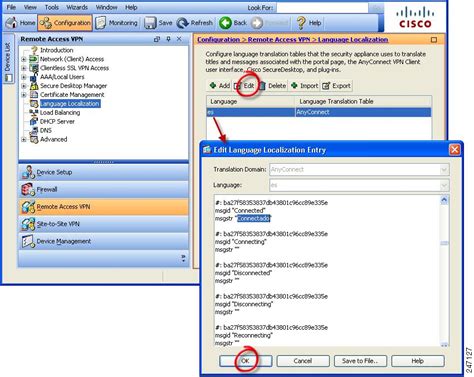 Cisco Anyconnect Secure Mobility Client 管理者ガイド リリース 3 1 Anyconnect クライアントとインストーラのカスタマイズとローカライズ