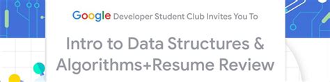 See Intro To Data Structures Algorithms DSA At Google Developer Student Clubs Arizona State