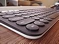Amazon Com Logitech K780 Multi Device Wireless Keyboard For Computer Phone And Tablet FLOW