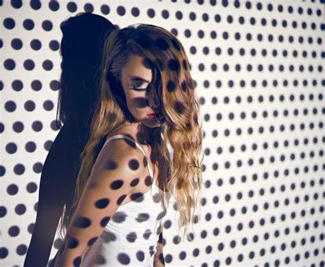 Polka Dot Projector Photography Best Portrait Photographers Shadow