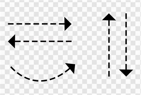 Black Dashed Arrow Png Royalty Free Png Images Png Mango