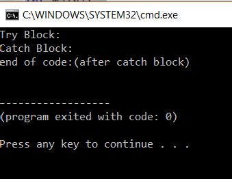Exception Handling In C Exceptions In C Edureka