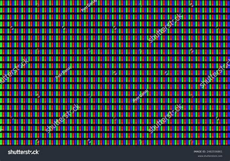 Led Screen Rgb Diodes Detail Stock Photo 2482556861 Shutterstock