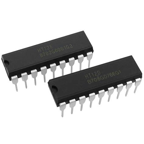 Ht12e And Ht12d Rf Decoder Ics Encoderdecoder Ic Pair