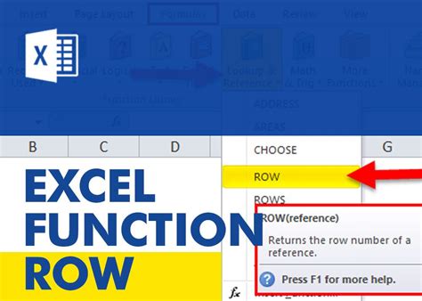 Row Function How To Use Complete Guide 2023 Artofit