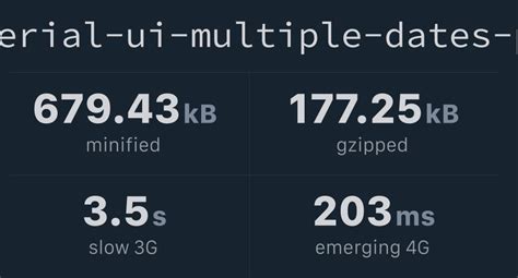 Randexmaterial Ui Multiple Dates Picker Bundlephobia