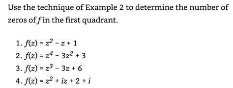 solved use the technique of example 2 to determine the