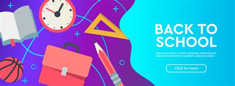 학교 판매 배너 포스터 플랫 디자인 컬러풀 벡터 일러스트로 돌아가기 0명에 대한 스톡 벡터 아트 및 기타 이미지 0명 9월 가리기 Istock