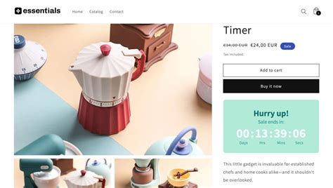 How To Add Countdown Timer To Shopify Essential Apps