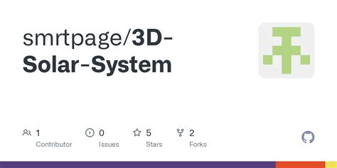 Github Smrtpage D Solar System