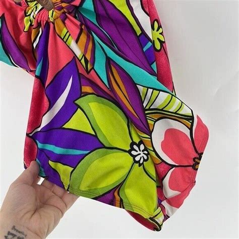 ‘80s Vintage Sirena One Piece Swimsuit Size Xs Gem