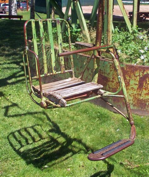Single Chair From Defunct Ski Lift No 1 Aspen Co Usa Chair Lift