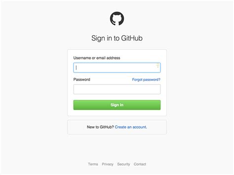 Github Login