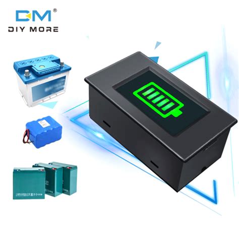 Diymore DM DC V High Precision DC Battery Energy Meter Full Low Cut Off Voltage