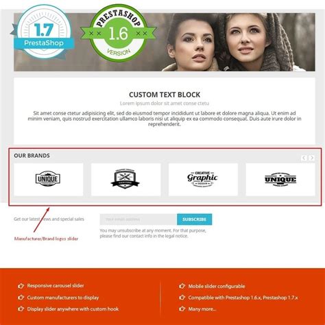 Prestashop Brand Logos Slider Module