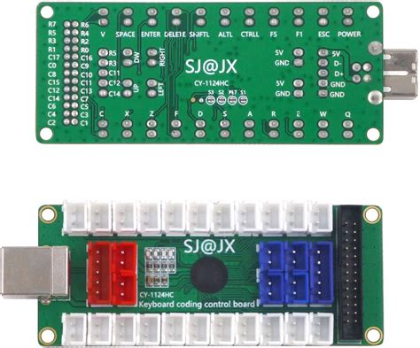 Sjjx Development Keyboard Encoder Board Game Controller Diy Led Keyboard Development Board