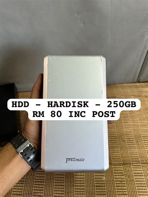 Hard Disk Computers And Tech Parts And Accessories Hard Disks And Thumbdrives On Carousell
