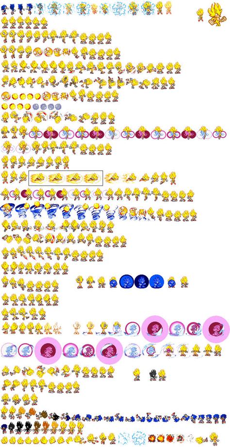 Super Sonic 2 Sprites With Custom Poses By Phantom644 On Deviantart