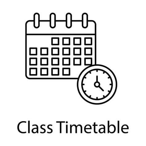 100000 Timetable Screen Vector Images Depositphotos