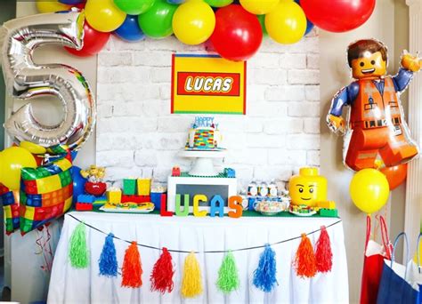 Lego Birthday Party Decoration Ideas