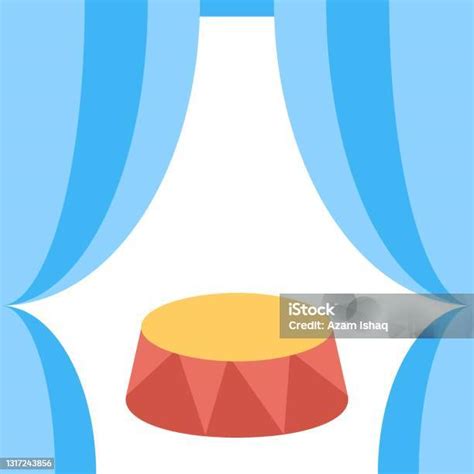 극장 벨벳 커튼 컨셉 벡터 서커스와 놀이 공원 것 들 에 화이트 박지 컴데이 스테이지 컬러 아이콘 디자인 Premiere에 대한 스톡 벡터 아트 및 기타 이미지 Istock