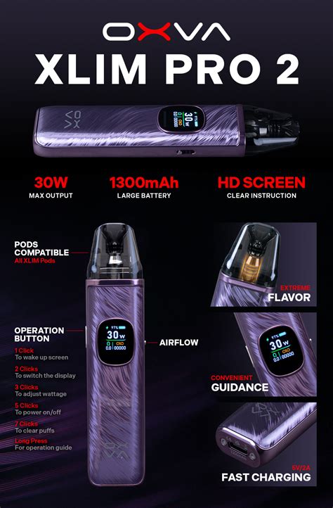 OXVA Xlim Pro W Pod System OXVA Xlim Pro W Pod System