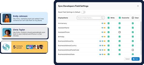 Sync The Outlook Contacts To Smartphones In About A Minute