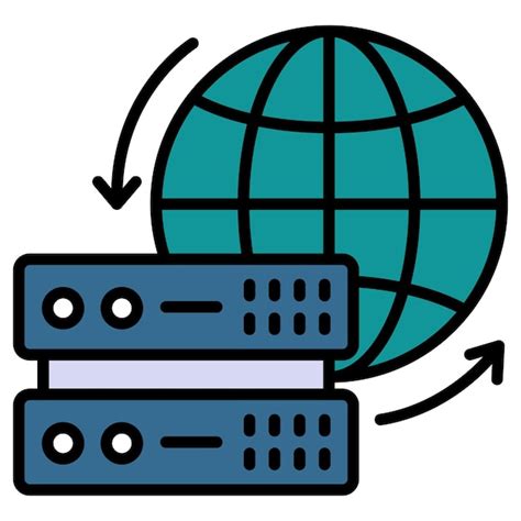 Premium Vector Regional Cdn Proxy Server Concept Data Center Location
