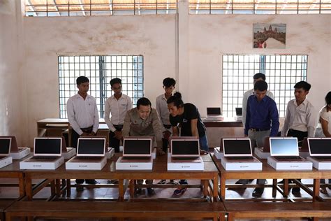 Bringing Open Source Technology To Banteay Srey High School By Koompi