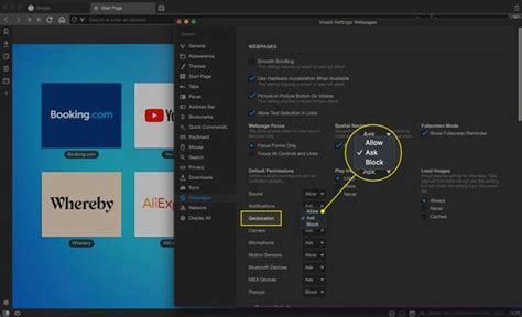 Allow Or Deny Access To Your Physical Location Settings