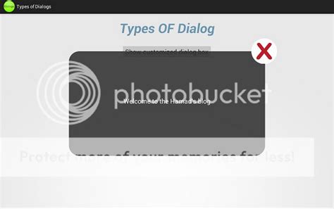Types Of DialogBox Part Two Custom DialogBox Android Hamad S Blog Android News Tutorials