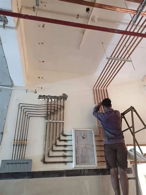 Oxygen Gas Pipeline System At Rs 580 Meter Medical Gas Pipeline In