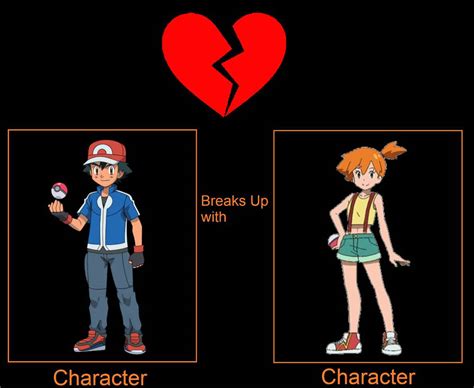 Ash Ketchum Breaks Up With Misty By Animefan1689 On Deviantart